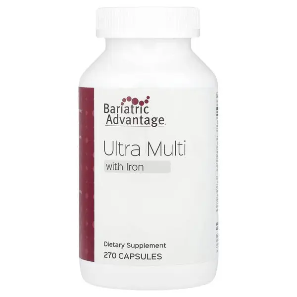 BARIATRIC ADVANTAGE Ultra Multi Formula With Iron 270 Capsules - One-color