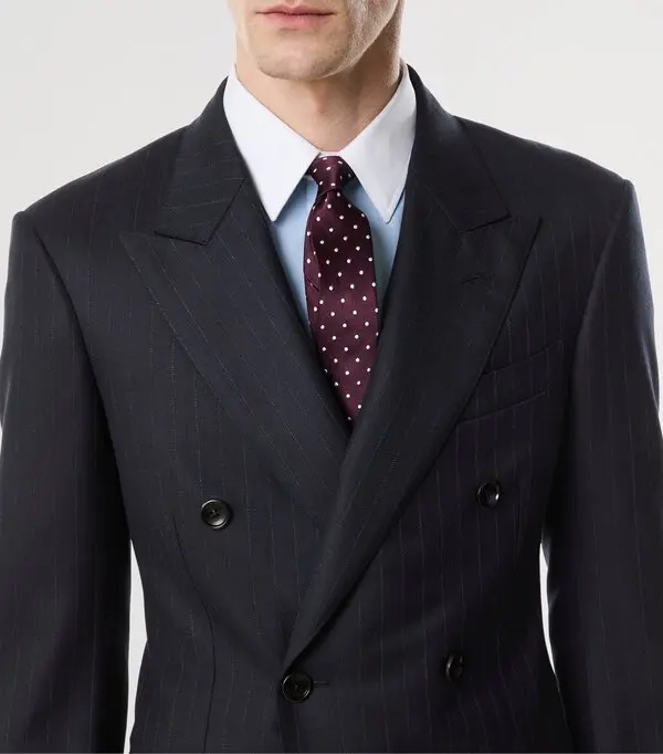 TOM FORD Wool Pinstripe Blazer