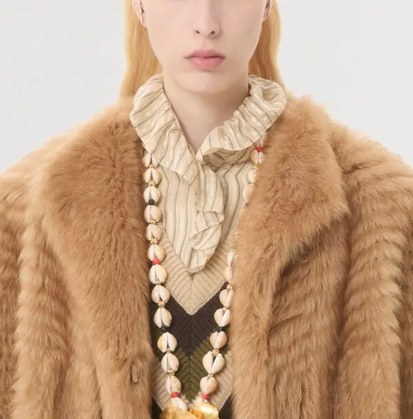 Valentino Garavani Goat Fur Jacket