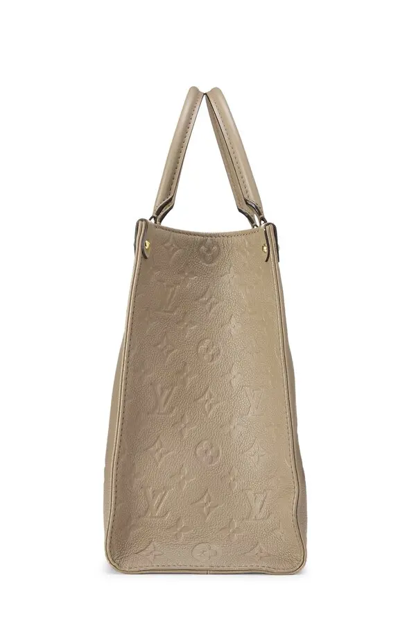 LOUIS VUITTON Giant Empreinte On The Go - Grey