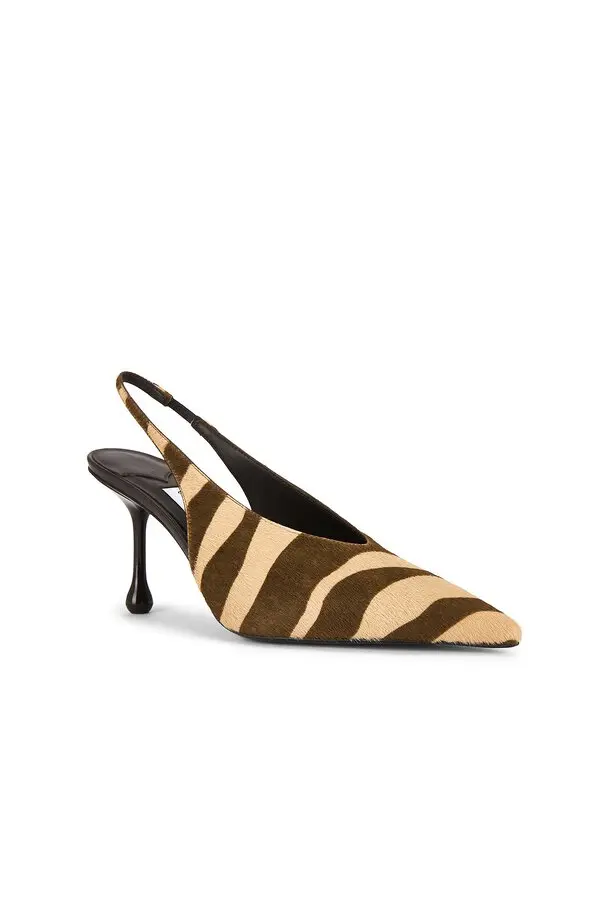 JIMMY CHOO Isa 80 Slingback Pump - Chocolate Mix