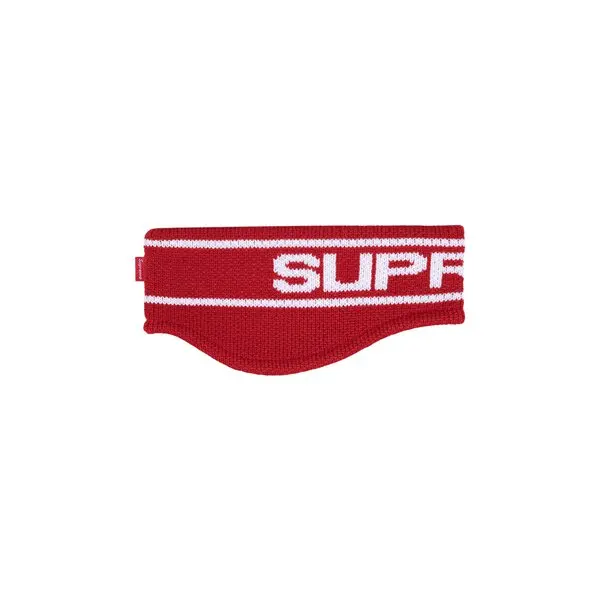 Supreme Logo Headband - Red