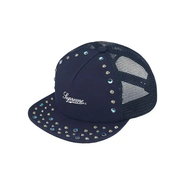 Supreme X B.b. Simon Studded 5-panel Cap - Blue