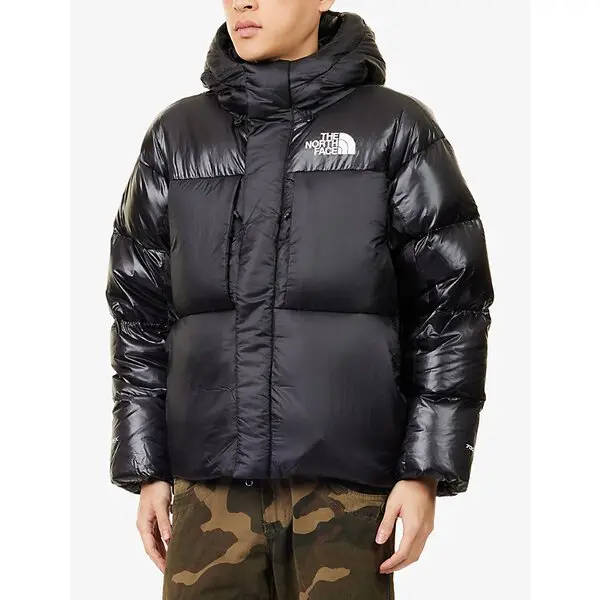 The North Face Pertex Hooded Shell-down Jacket - Black