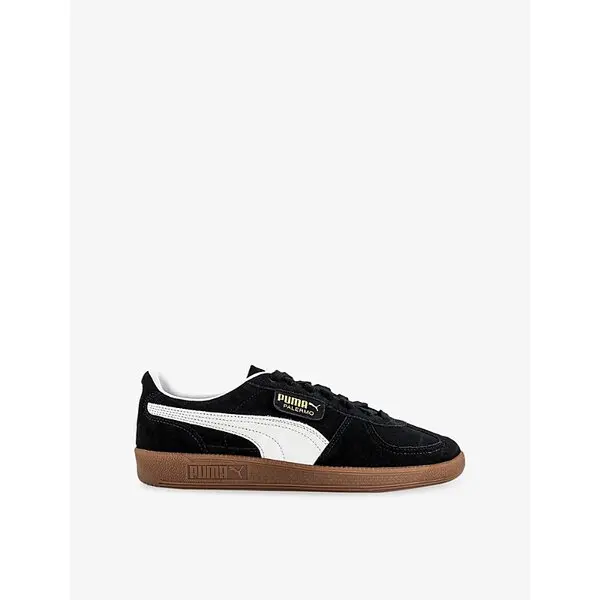 PUMA Palermo Suede Low-top Trainers - Black White