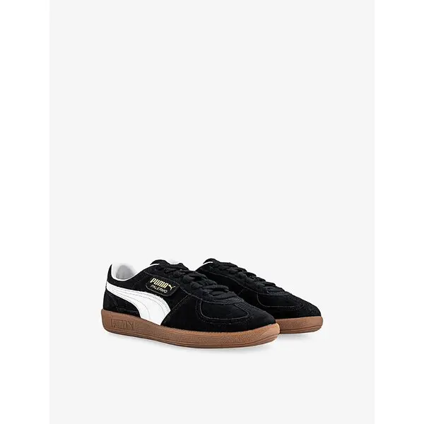 PUMA Palermo Suede Low-top Trainers - Black White