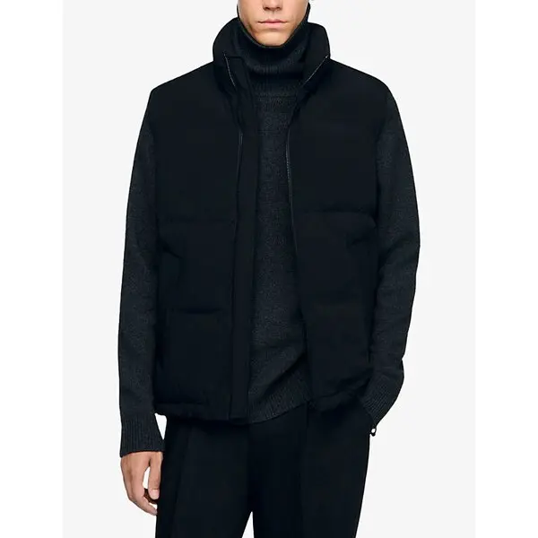 Sandro Sleeveless Puffer