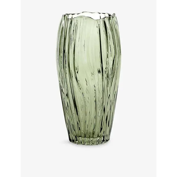SERAX 02 Glass Vase 25cm - Green
