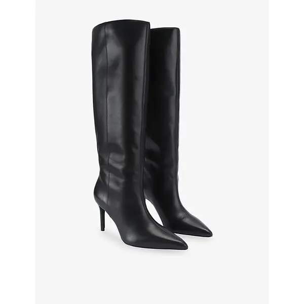 Carvela Pisa Leather Knee-high Stiletto Boots
