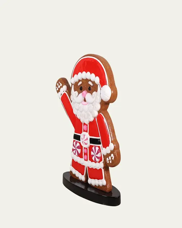 UNIVERSAL STATUES Mr. Santa The Gingerbread Figurine