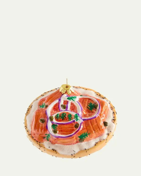 CODY FOSTER & CO Bagel With Lox Ornat - Assorted