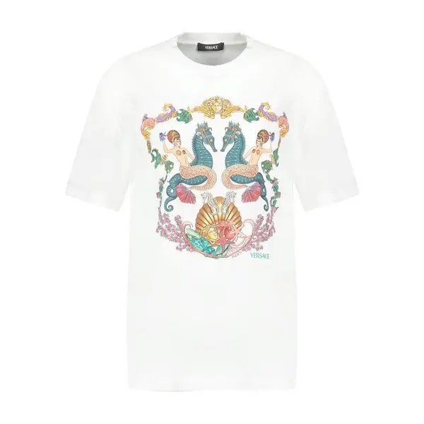 Versace Cotton T-shirt - White