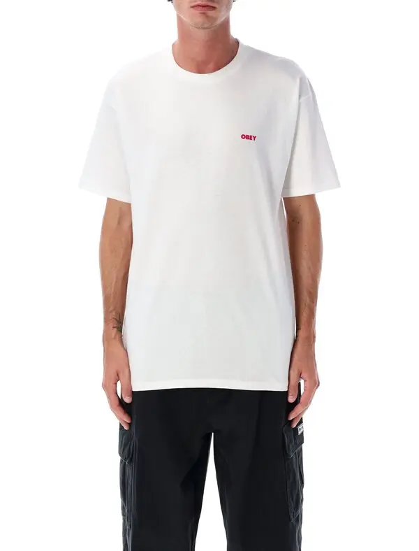 Obey T Shirts And Polos - White