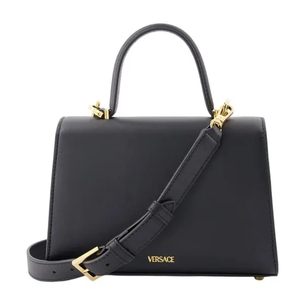 Versace Top Handle Leather Bag