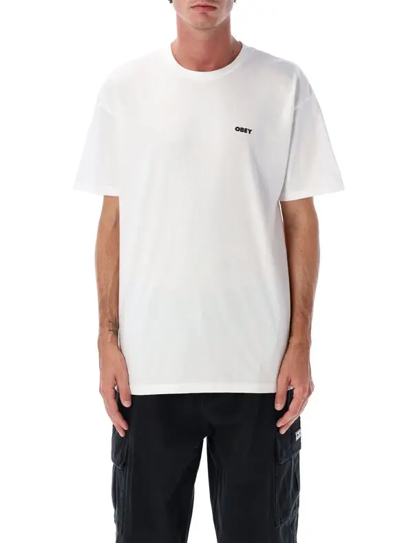 Obey T Shirts And Polos - White