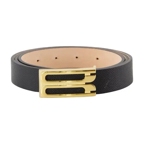 Victoria Beckham Leather Belt - Black