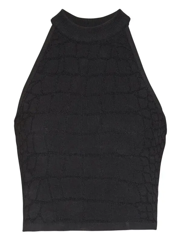 Balmain Knit Halter Top