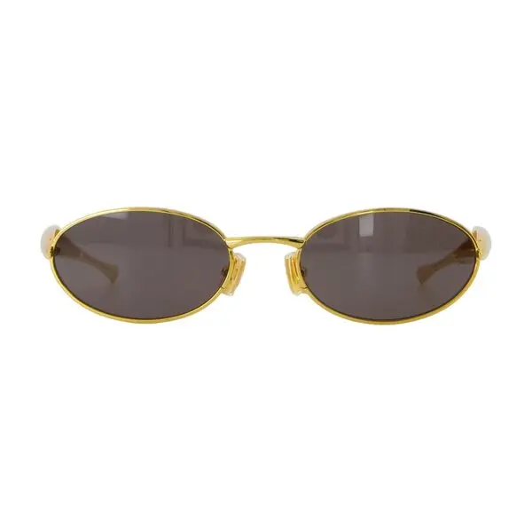 Bottega Veneta Bv1386s Metal Sunglasses - Gold