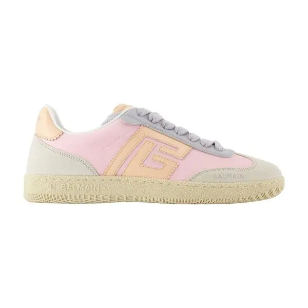 Balmain Swan Leather Sneakers - Multicolor
