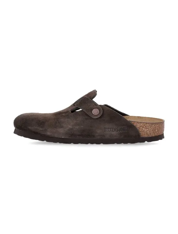 BIRKENSTOCK Boston Suede Clogs