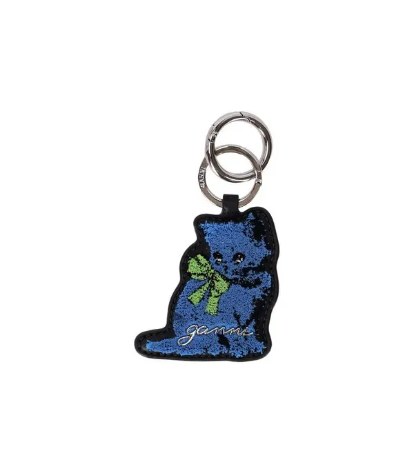 GANNI Puppy Keychain - Blue