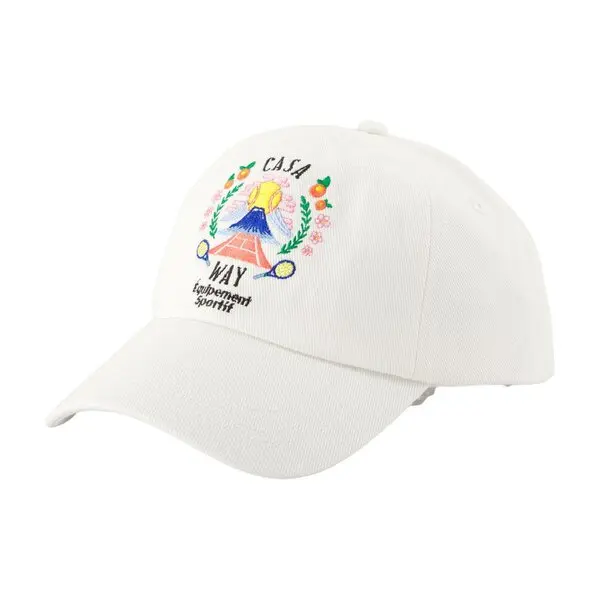 Casablanca Casa Way Mountain Cap - White