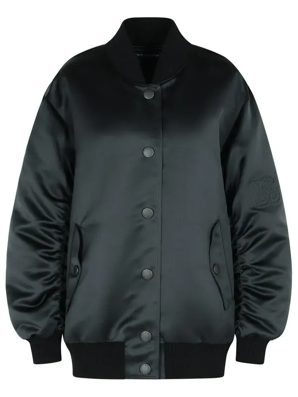 Dolce & Gabbana Polyester Bomber Jacket