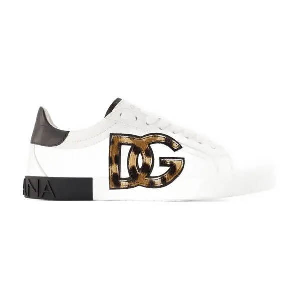Dolce & Gabbana Leather Sneakers - Printed