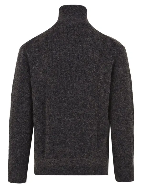 Paul Smith Regular Fit Zipper Neck Sweater