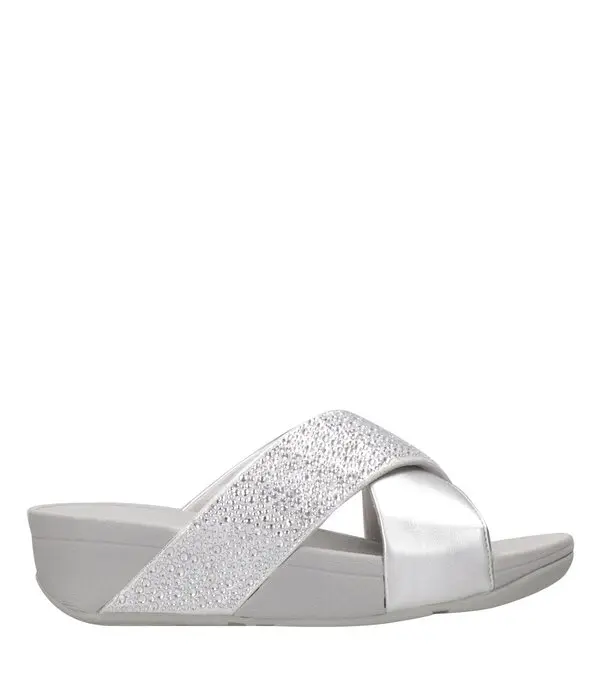Fitflop Embellished Cross-strap Slides