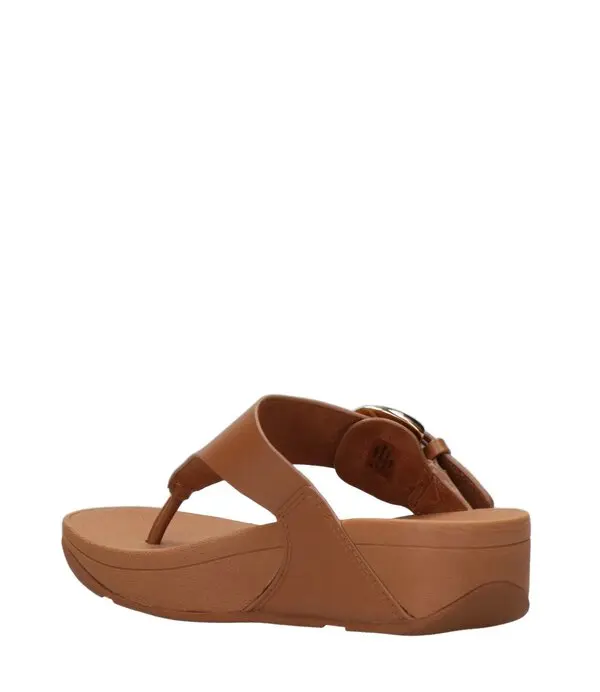 Fitflop Leather Flip-flops With Buckle