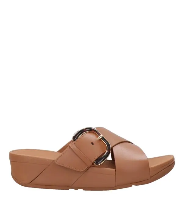 Fitflop Leather Cross-strap Sandals