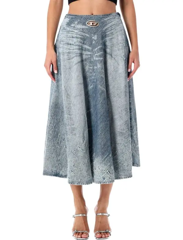 DIESEL De-annet Midi Skirt