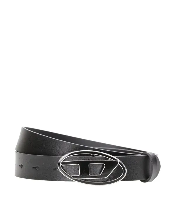 DIESEL® Leather Belt - Black