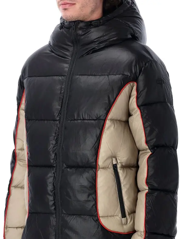 DIESEL W-ostend Hooded Puffer
