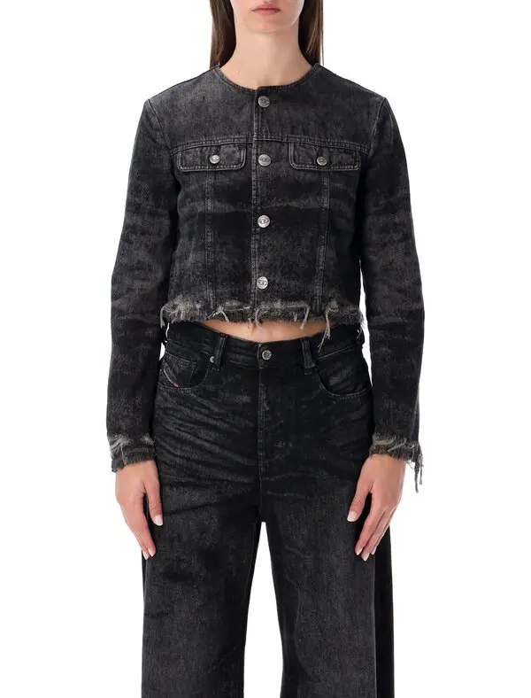 DIESEL Runway Fw25 Cropped Jacket
