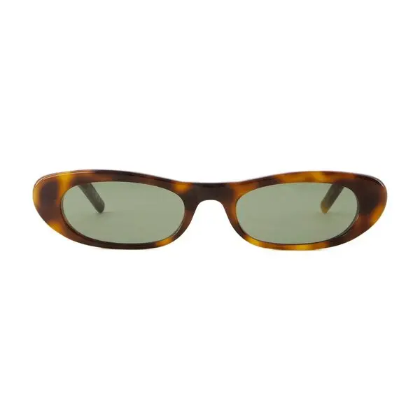 Saint Laurent Sl 557 Havana Sunglasses - Brown