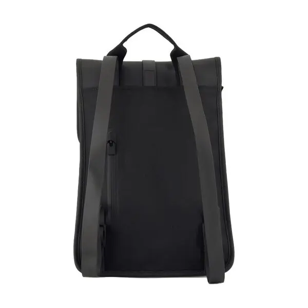 Rains Mini Synthetic Backpack - Black