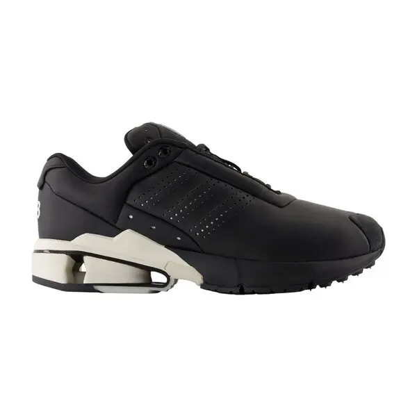 Y3 A3 Control Leather Sneakers - Black