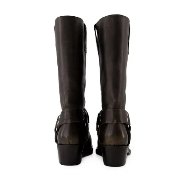 Paris Texas Roxy Leather Boots