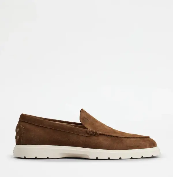TOD'S Leather Slipper Moccasin