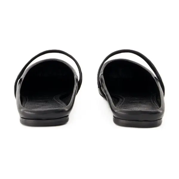 Marni Leather Mules - Black - 25% Off | Editorialist