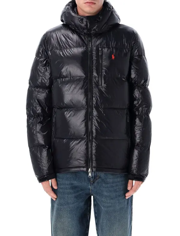 Polo Ralph Lauren Glossed Down Jacket - Black