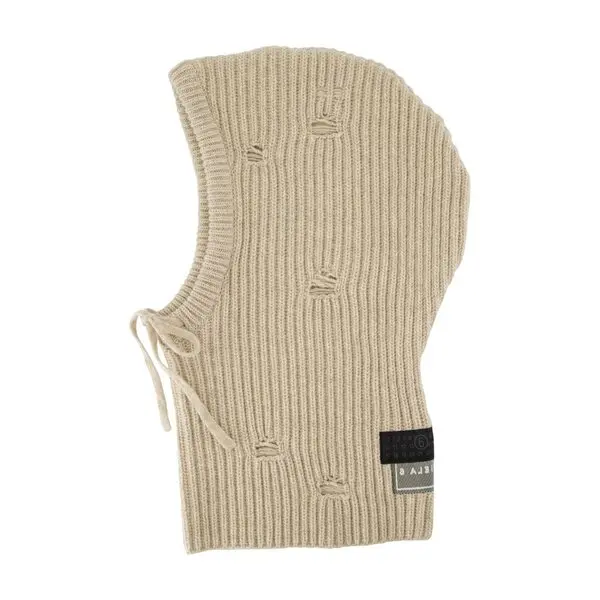 MAISON MARGIELA Wool Beanie - Beige