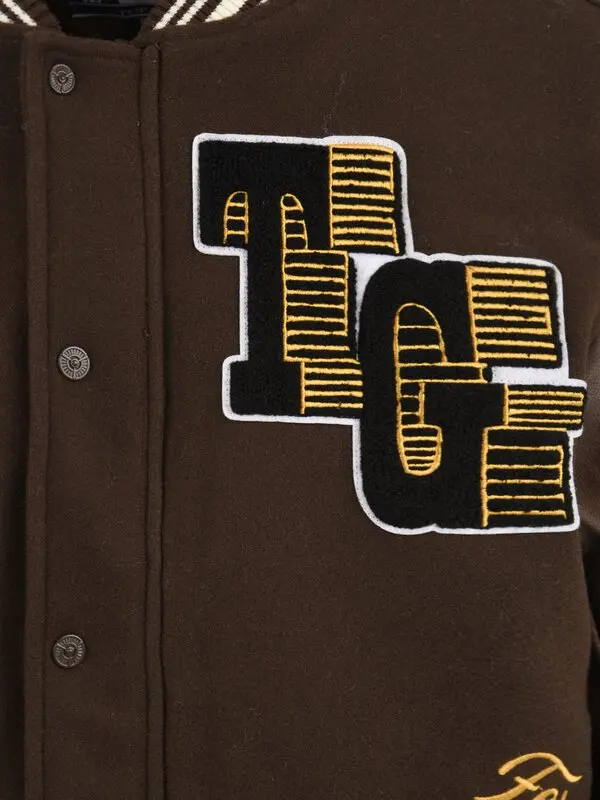 TOP GUN Embroidered Snap Front Jacket