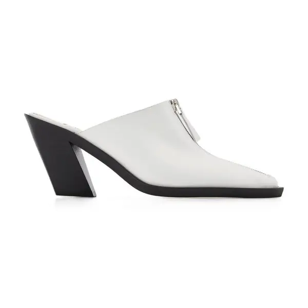 ELLEME Eclair Zip Leather Mules