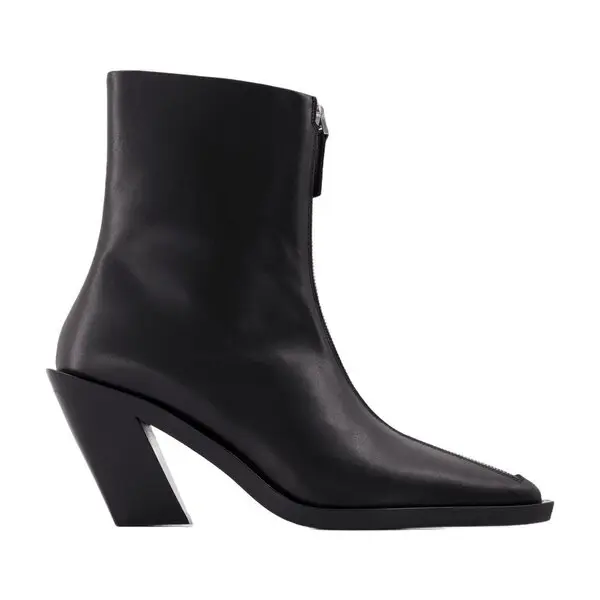 ELLEME Eclair Leather Zipper Boots