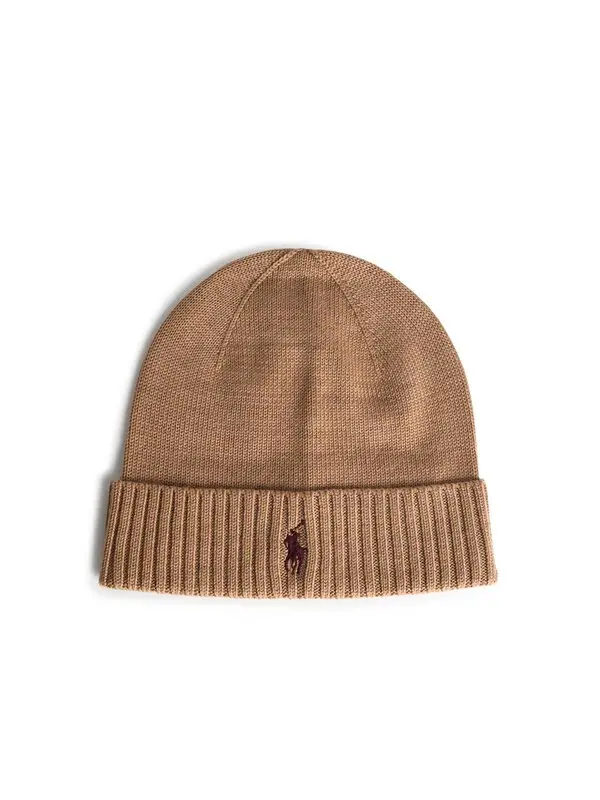 Ralph Lauren Wool Beanie - Beige