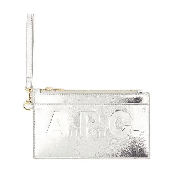 A.p.c. Market Clutch - Silver