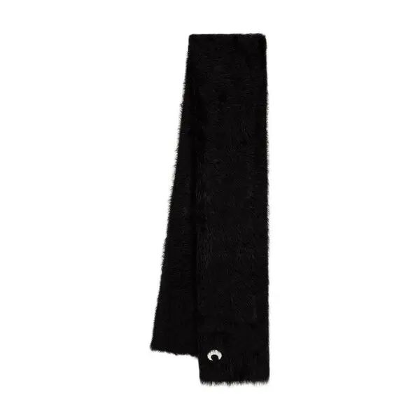 MARINE SERRE Wild Puffy Scarf - Black